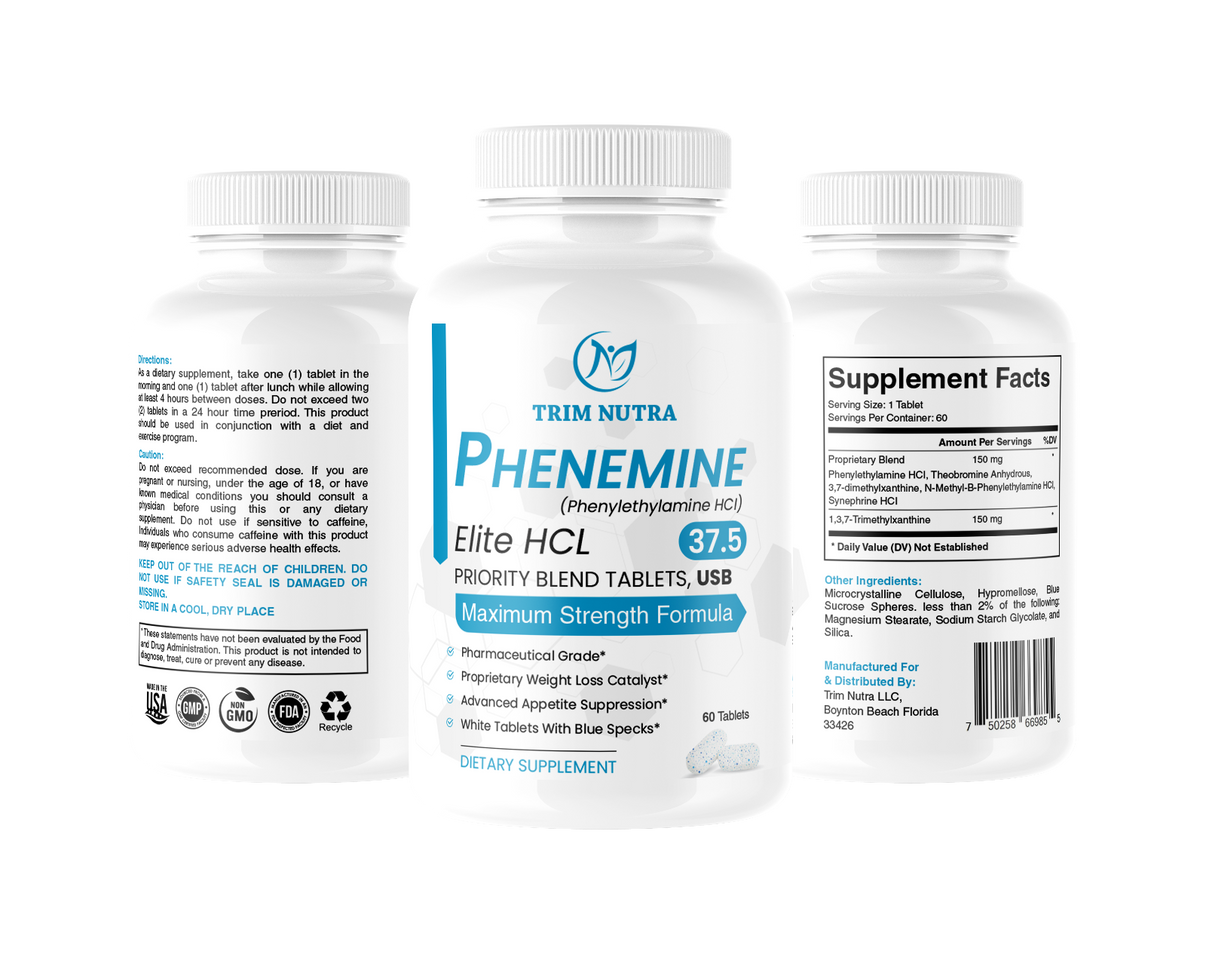 Phenemine Elite 37.5 Ozemp White/Blue Speckled Tablets – PhenHealth
